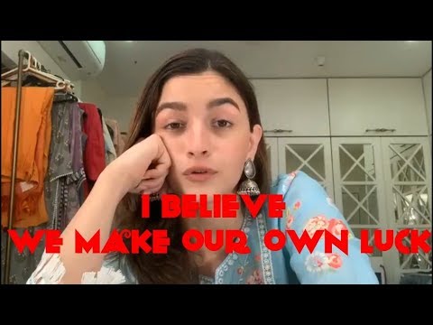 I believe we make our own luck - YouTube