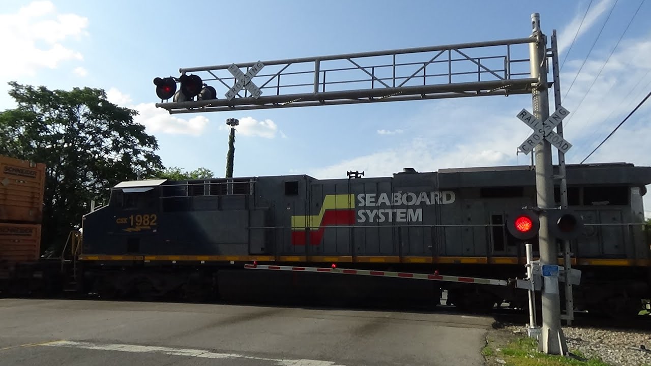 Thompson Lane Railroad Crossing, Nashville, TN - YouTube