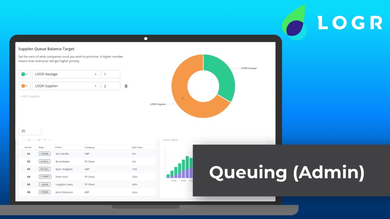 LOGR Queuing System (Admin) - YouTube