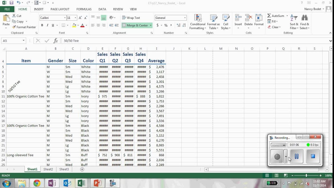 Excel Lesson 17 Tutorial YouTube Excel Lesson 17 Tutorial YouTube