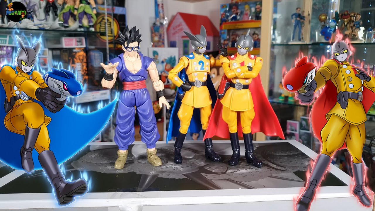 Dragon Ball Super: Super Hero S.H.Figuarts Gamma 1 et 2 / Unboxing ...