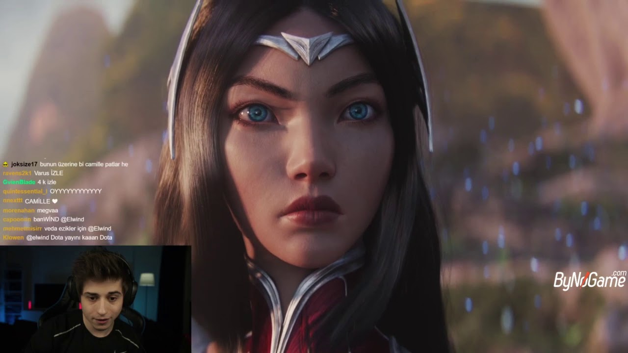 Elwind - LoL Sinematiklerini İzliyor #1(Awaken, Rise, Phoenix) - YouTube