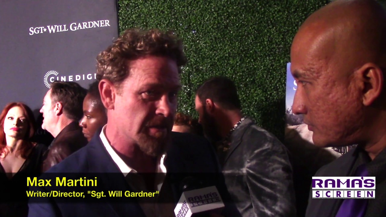 My Interview with Writer/Director/Actor Max Martini at 'SGT. WILL ...