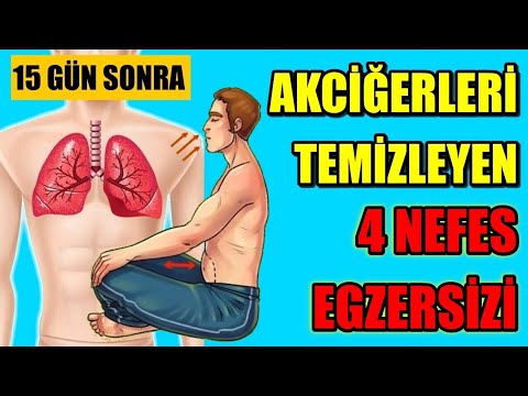 AKCİĞERLERİ TEMİZLEYEN VE GÜÇLENDİREN 4 NEFES EGZERSİZİ