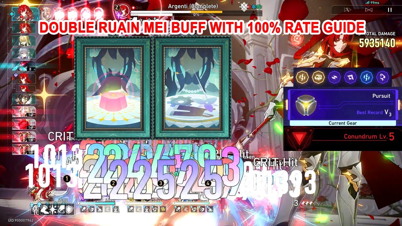 Double Ruain Mei Buff with 100% Rate Guide - HSR Gold and Gears ...