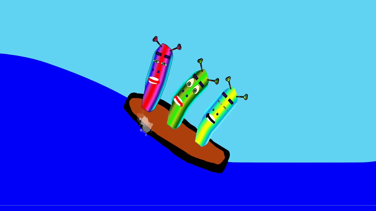 ulat main air laut.. - YouTube