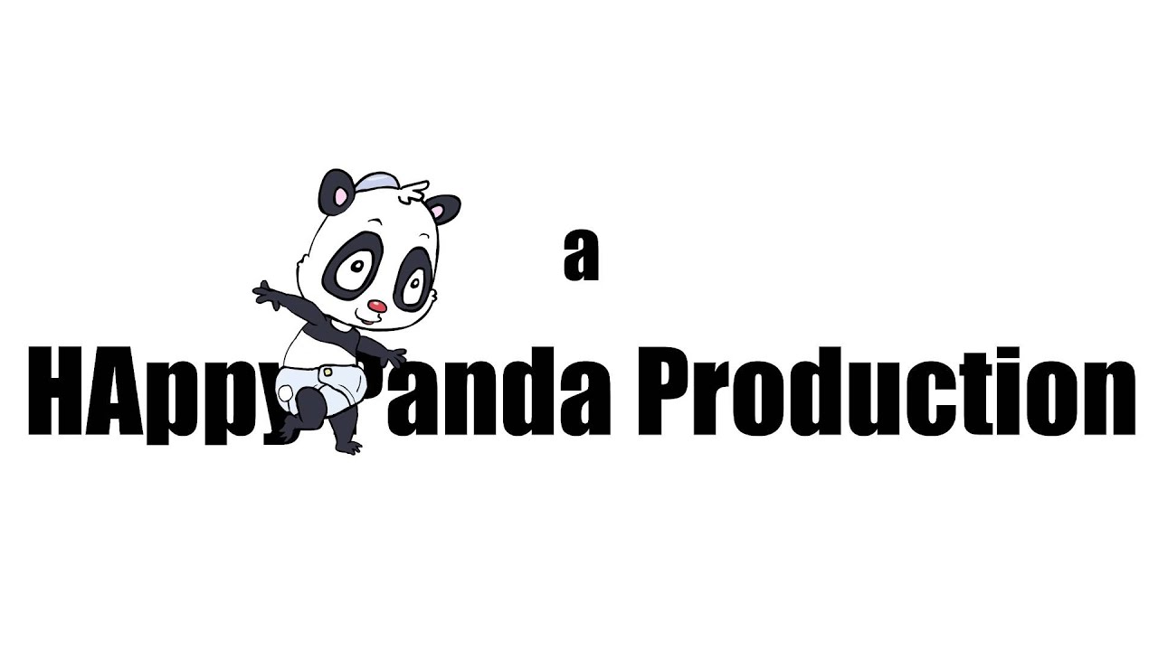 HAppy Panda Productions animated logo, 4K resolution - YouTube