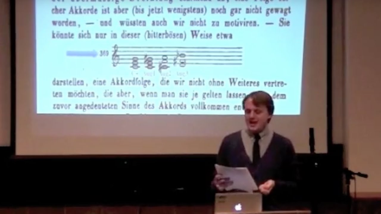 Frederick Reece — Hugo Wolf's Harmony as Weitzmannian Critique - YouTube