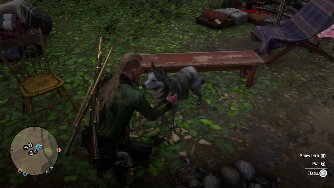 Red Dead Redemption 2 husky - YouTube