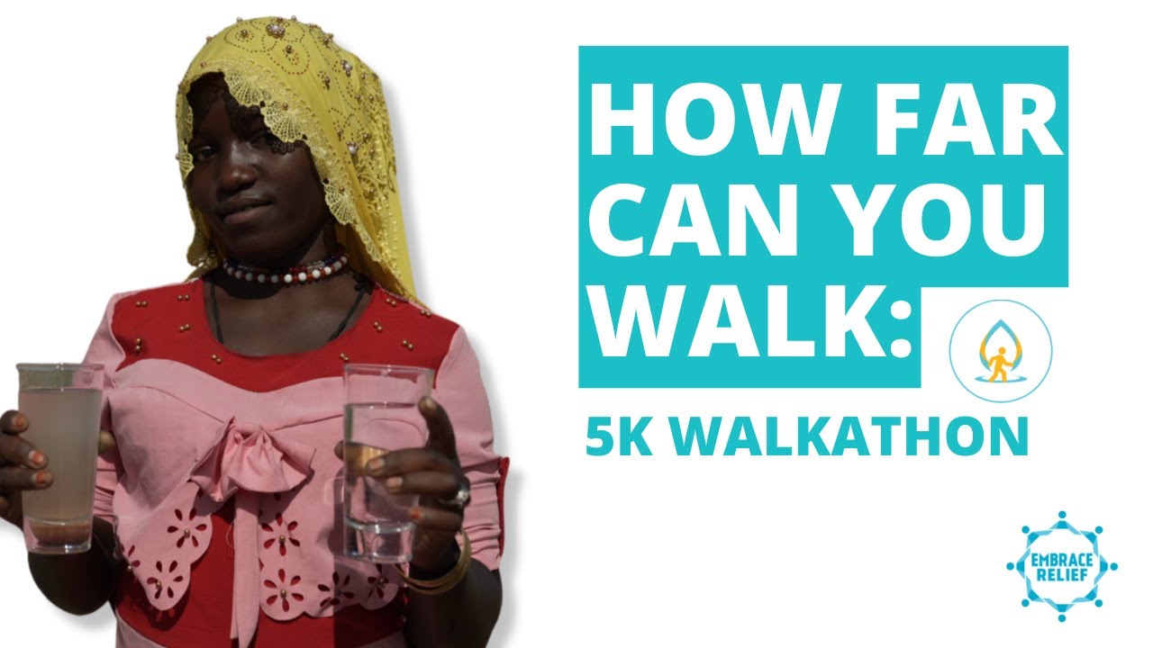 How Far Can You Walk: 5K Walkathon | Embrace Relief - YouTube