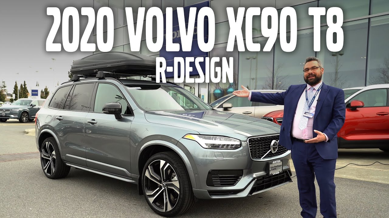 2020 Volvo XC90 R-Design T8 eAWD Walkaround - YouTube