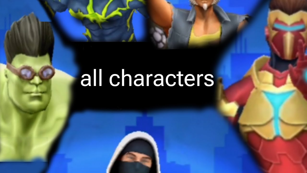 spider fighter 3 all characters and skins - YouTube