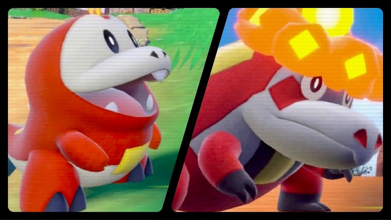 FUECOCO EVOLVED INTO CROCALOR (POKEMON SCARLET / VIOLET) - YouTube