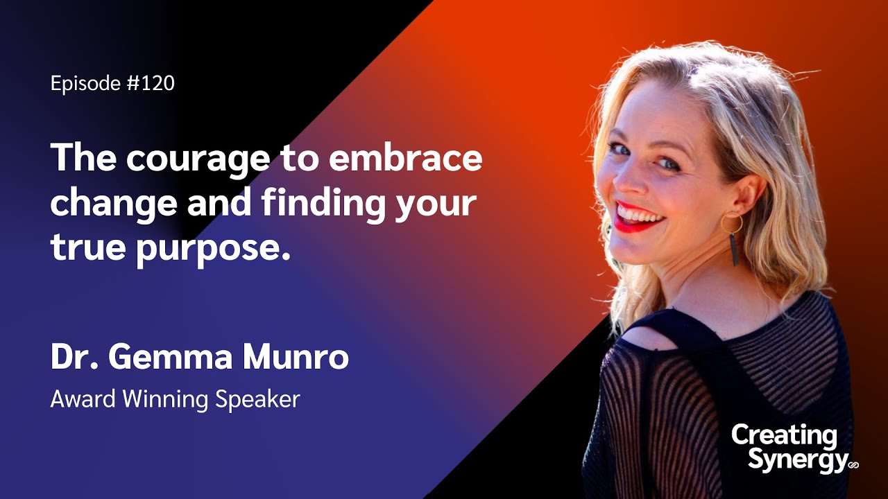 Gemma Munro, Award-winning speaker on the Courage to Embrace Change and Finding your True ...