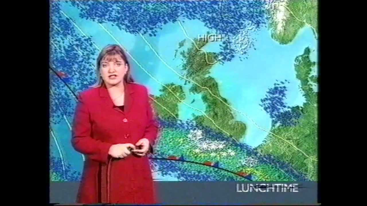 BBC Weather March 2001 snow event - YouTube