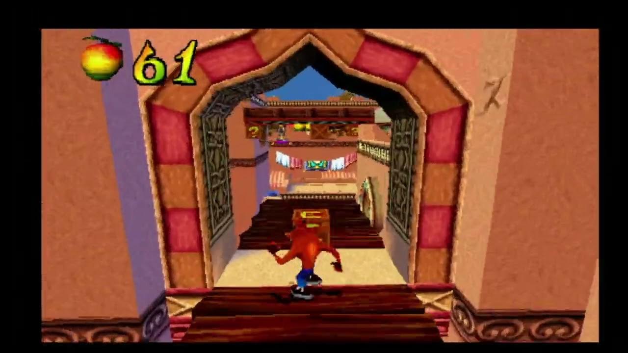 Crash Bandicoot 3 Warped - PS1 Gameplay - Level 7 - Hang'em High - YouTube