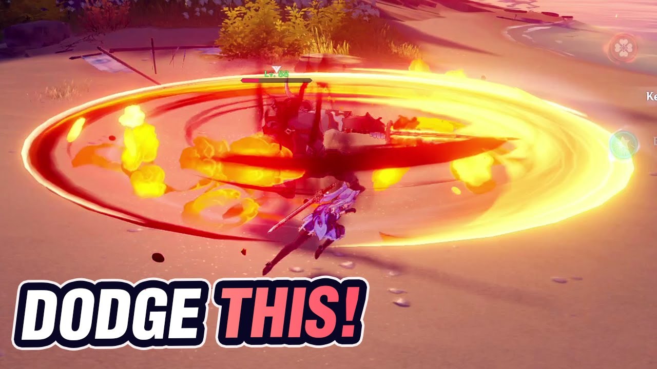 How to dodge Twin Crescent Moon slash? - YouTube