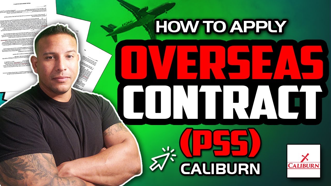 How To Apply For An Overseas Contract: Caliburn Intl. - YouTube