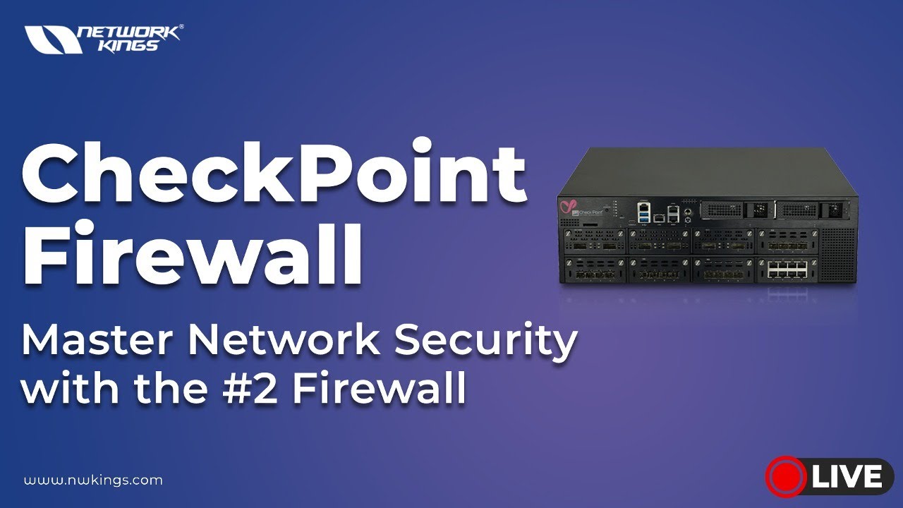Checkpoint Firewall Training (Live Session) - Don't Miss Out! - YouTube