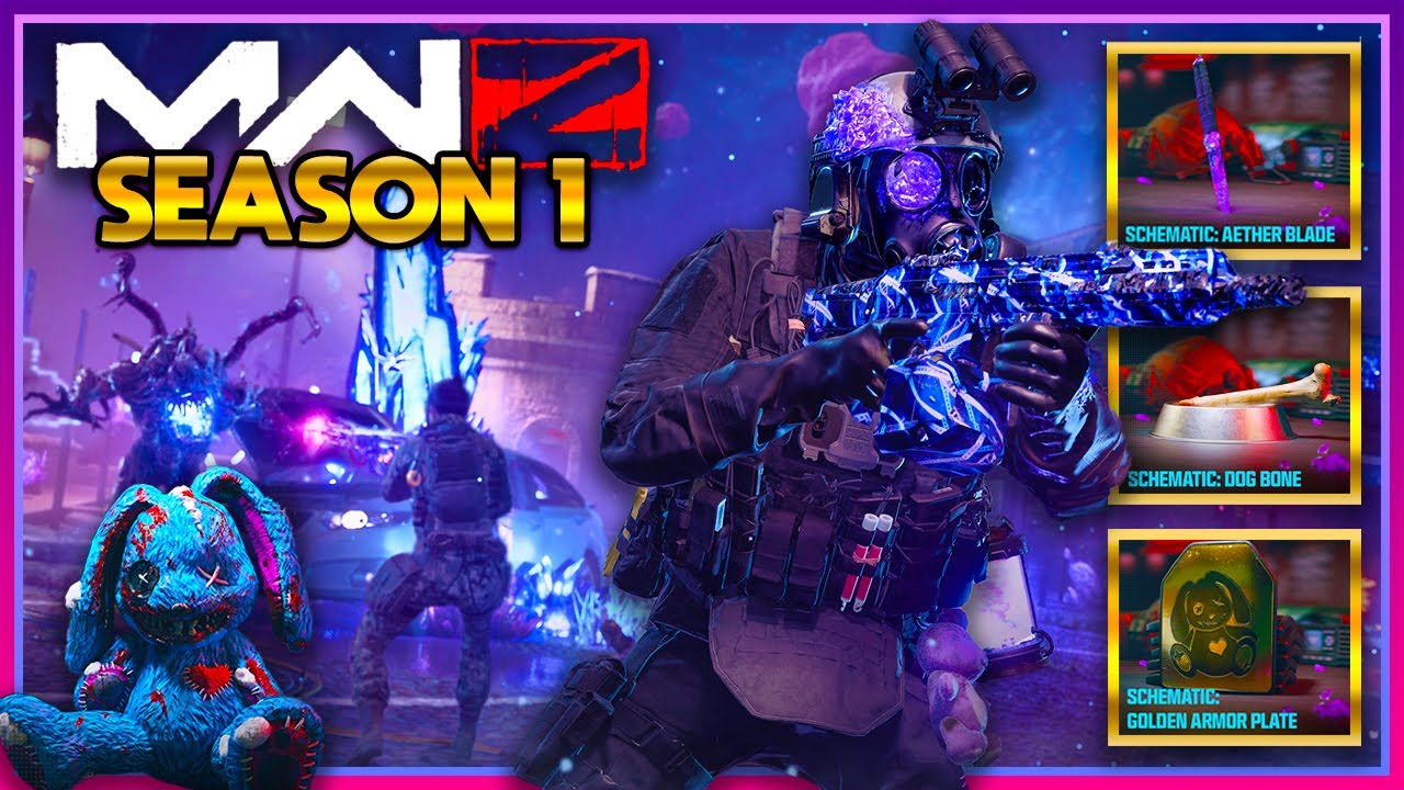 MWZ SEASON 1 UPDATE - HUNTING all new SCHEMATICS and EASTER EGGS LIVE ...