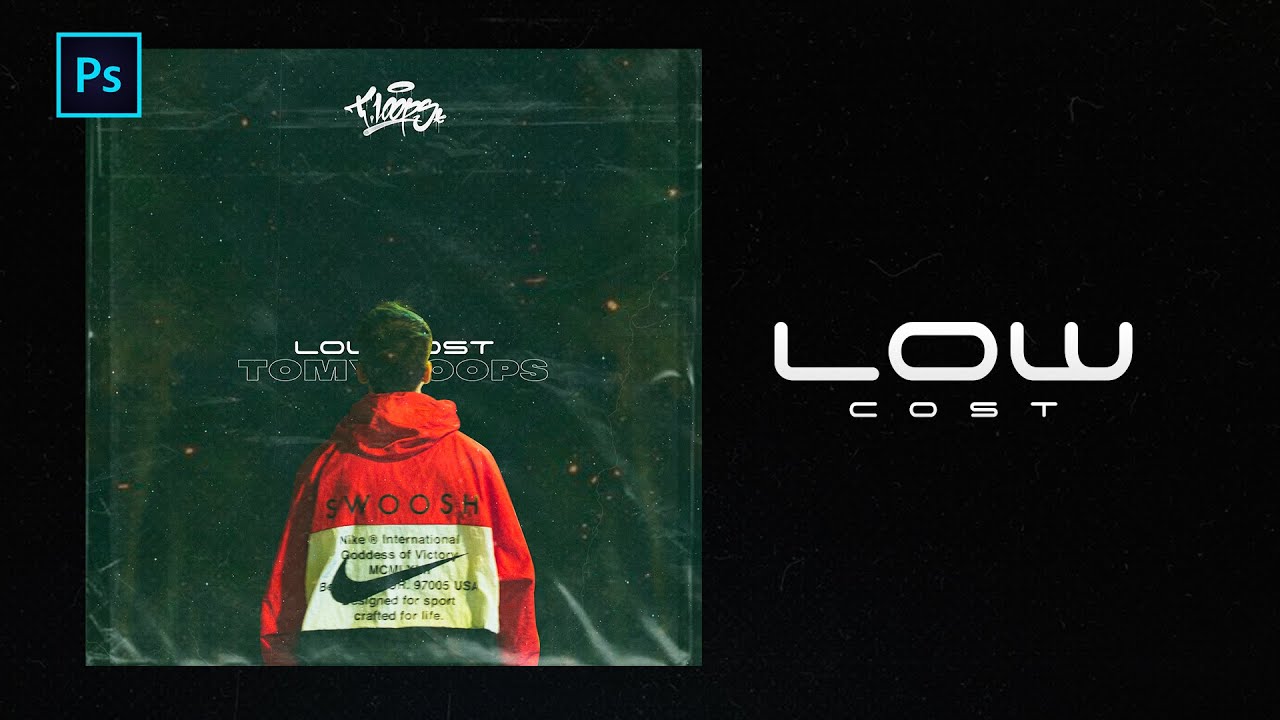 SPEED ART "LOW COST" | Design for @tomy.loops - ALBUM COVER ART - YouTube