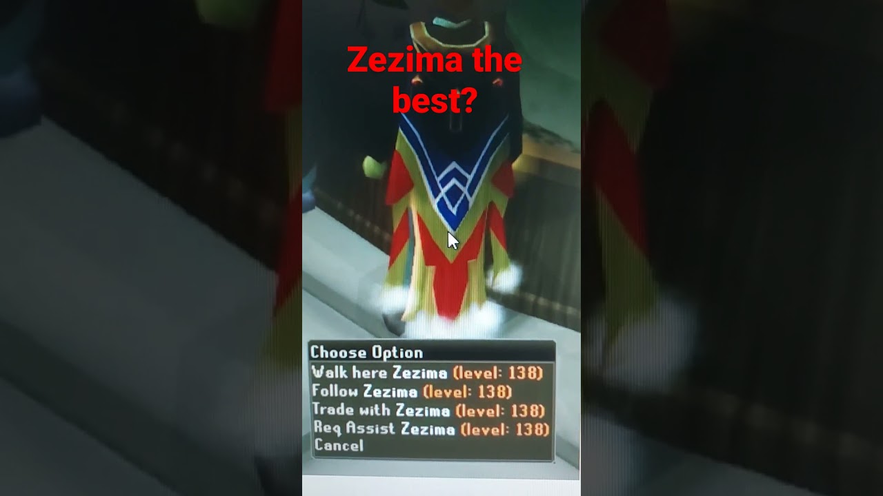Do you know the name Zezima! #shorts - YouTube