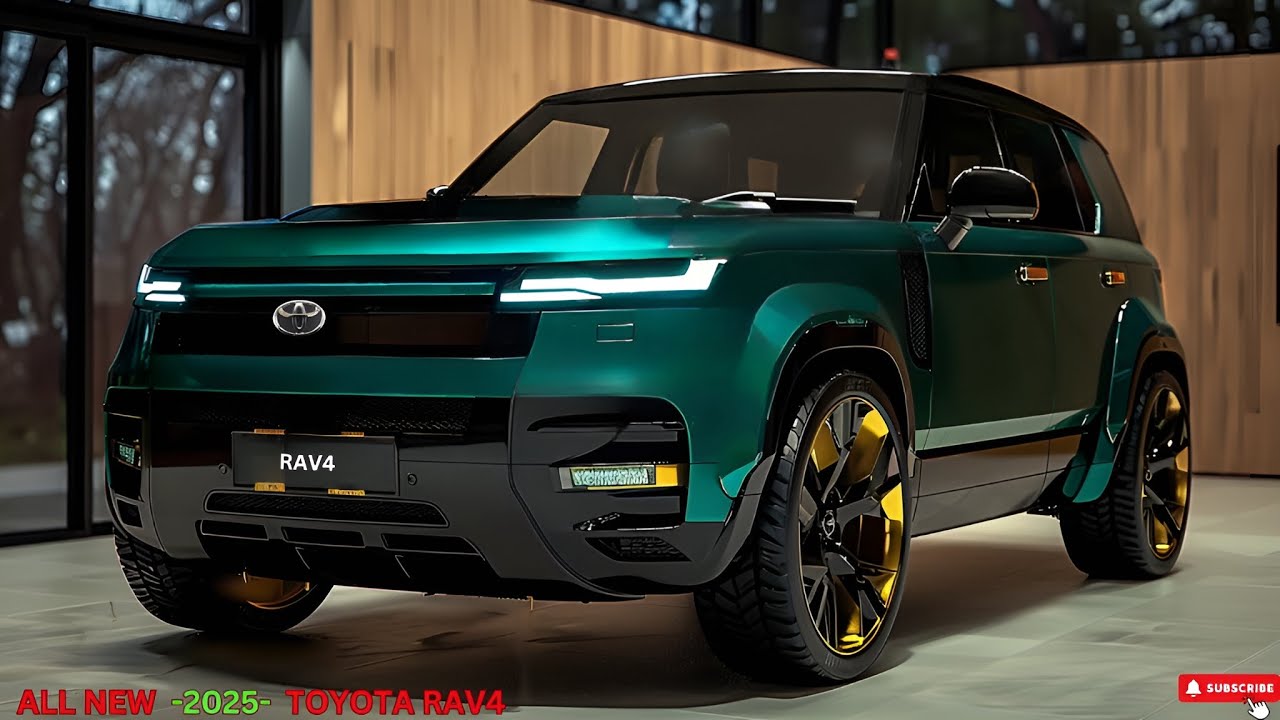 2025 All-New Toyota RAV4: Tough SUV with Luxurious and Elegant Design ...
