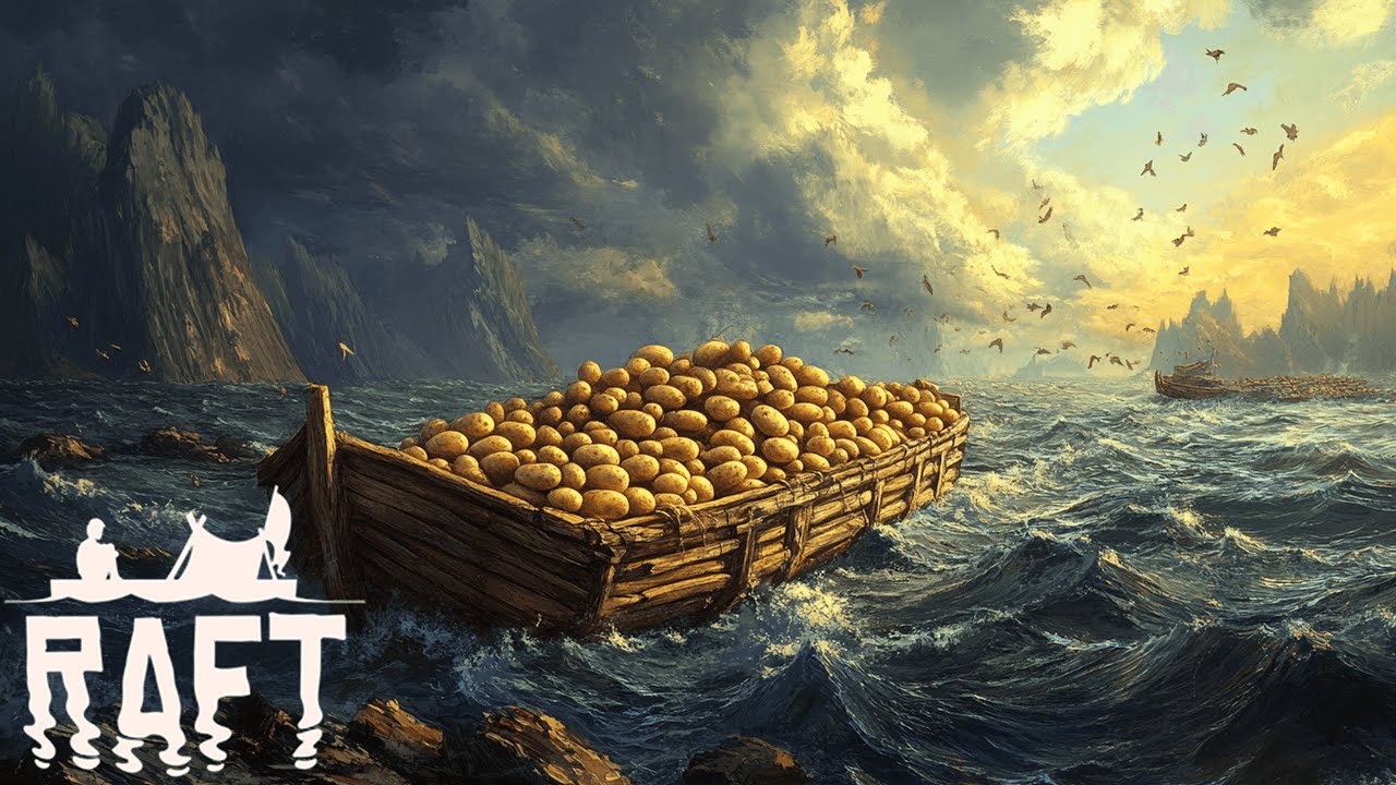 There's Nothing Quite Like Farming Potatoes On The Open Sea - Raft.III ...
