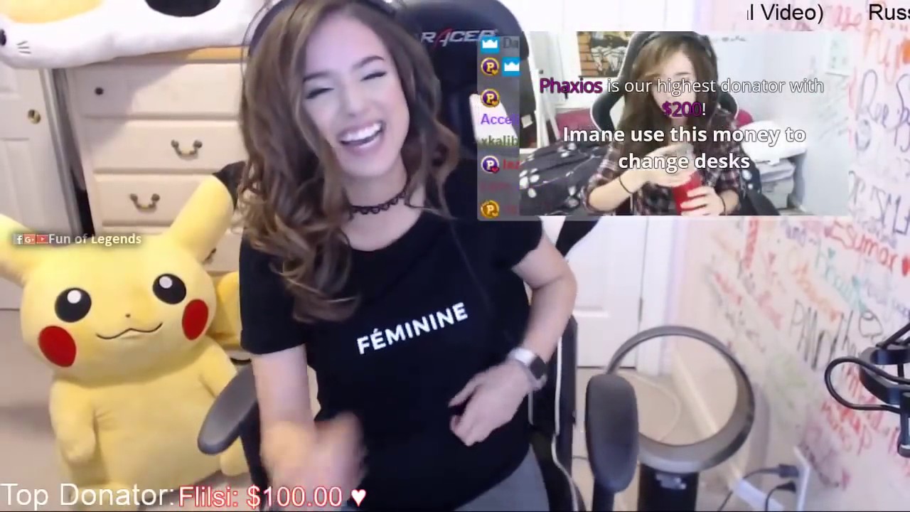 BoxBox Duel and Dancing (Hilarious) | Pokimane 200$ Donation | Imaqtpie ...