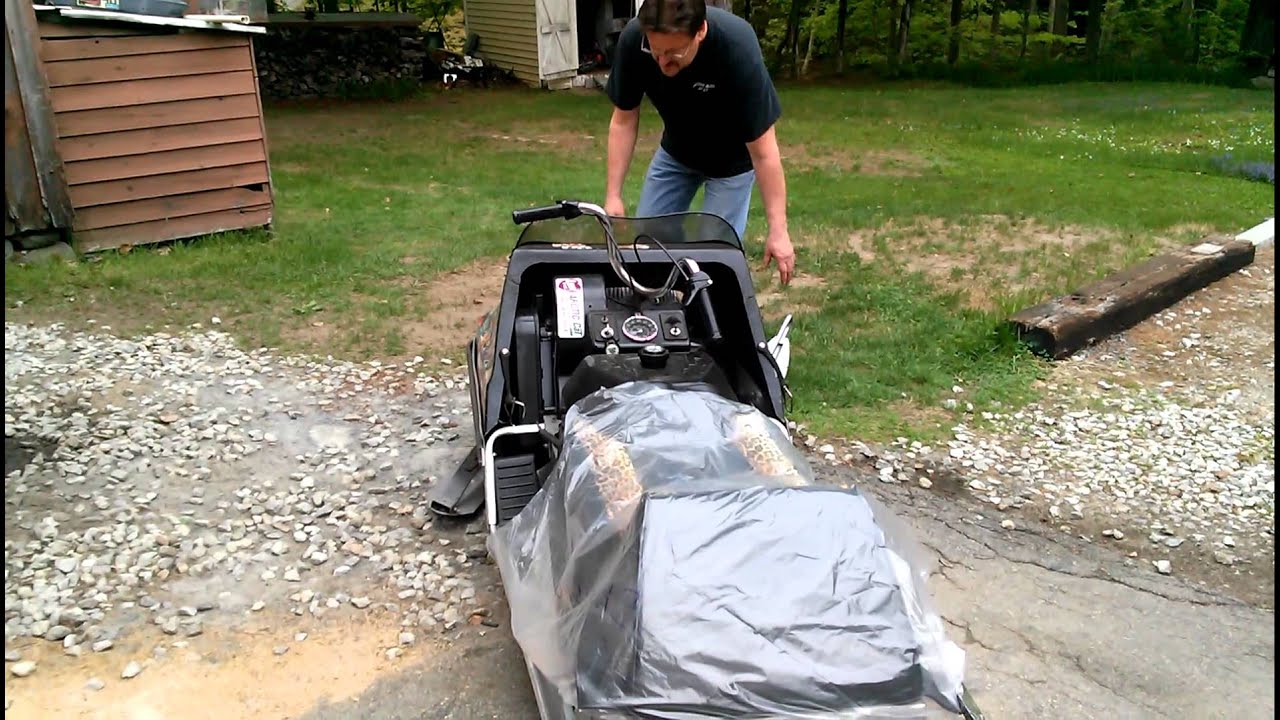 1971 Arctic cat EXT special clone - YouTube