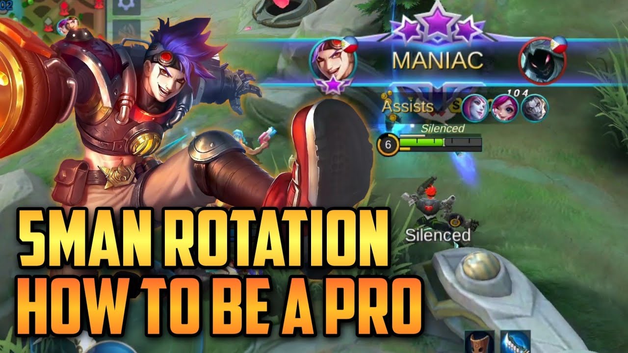 5 MAN ROTATION MYTHICAL GLORY TIPS AND TRICK | MLBB | MOBILE LEGENDS ...