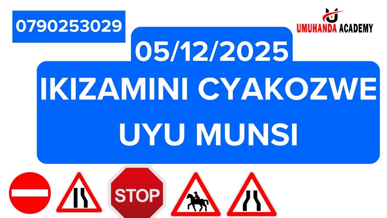 🚨AMATEGEKO Y'UMUHANDA 🖥️IBIBAZO N'IBISUBIZO BY'IKIZAMINI CYA PROVISOIRE ...