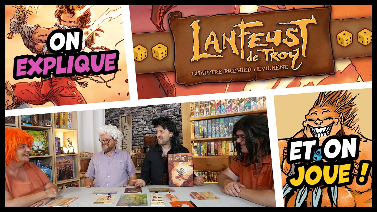 Lanfeust Chapitre premier : Evilhëne, on explique et on joue - YouTube