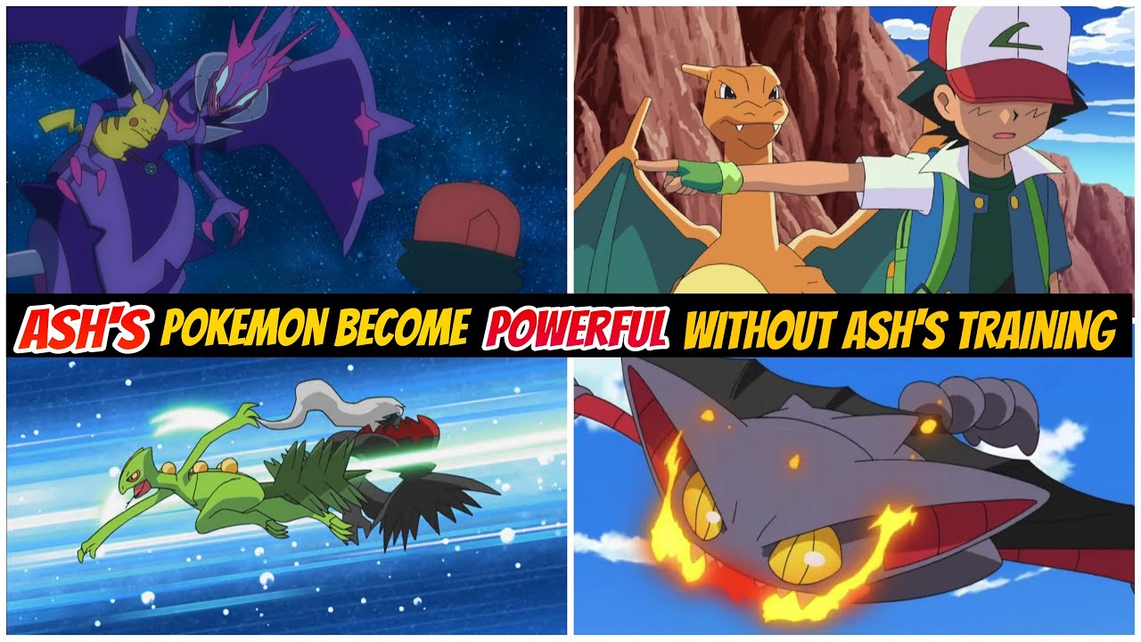 Ash Ketchum Pokemon Become More powerful Without Ash Training In hindi ...
