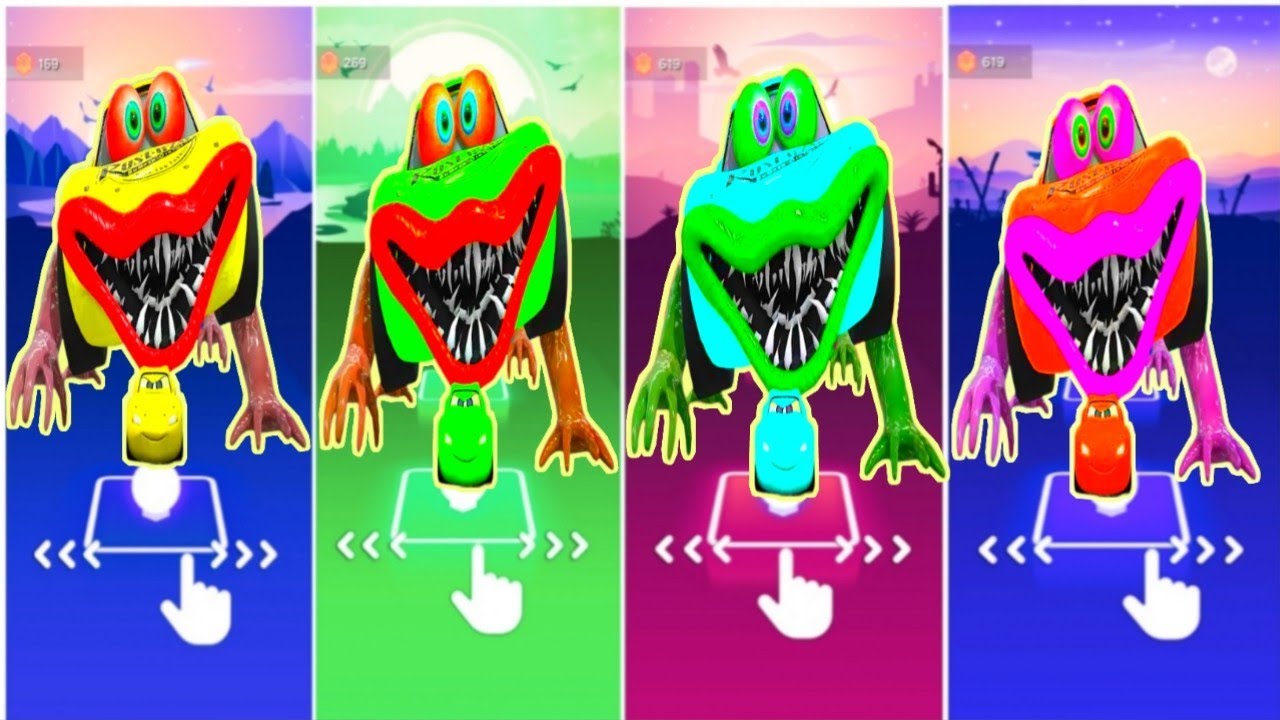 McQueen Yellow Eater 🆚 McQueen Green Eater 🆚 McQueen Red Eater 🆚 ...