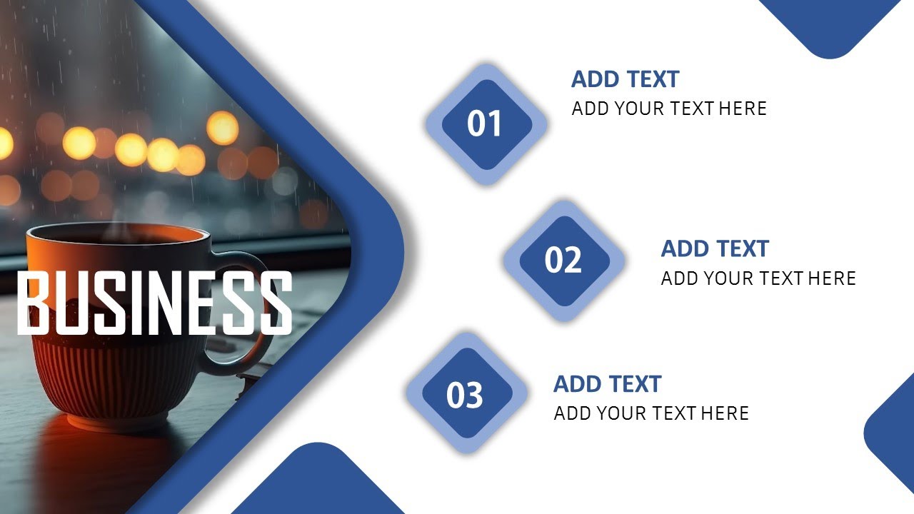 Creative 3 Points Slide for PowerPoint Presentation #powerpointtutorial ...