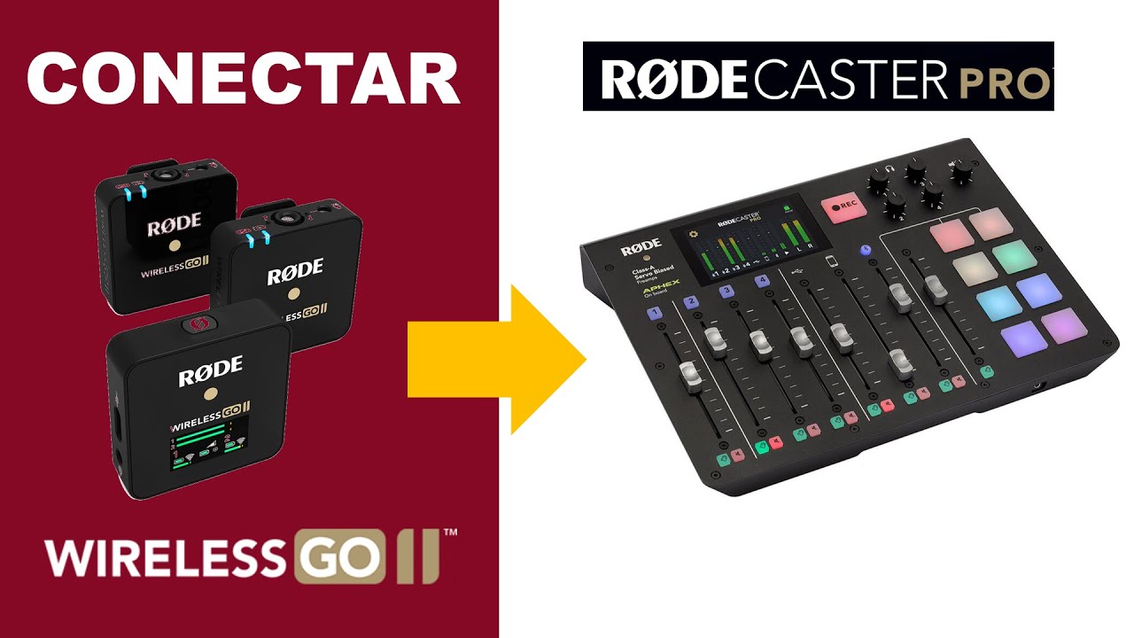 Rode Wireless Go 2 al RodeCaster Pro - YouTube
