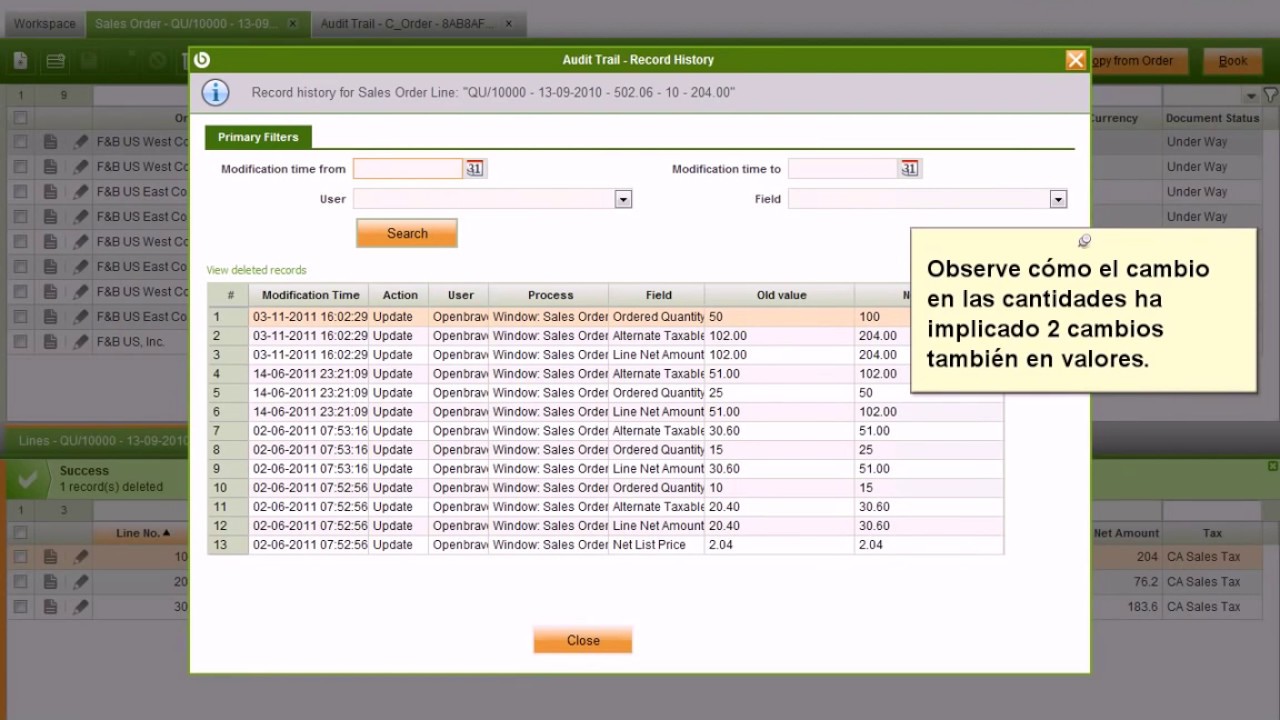 Audit Monitoring in Retail ERP (Spanish sub-titles) - YouTube