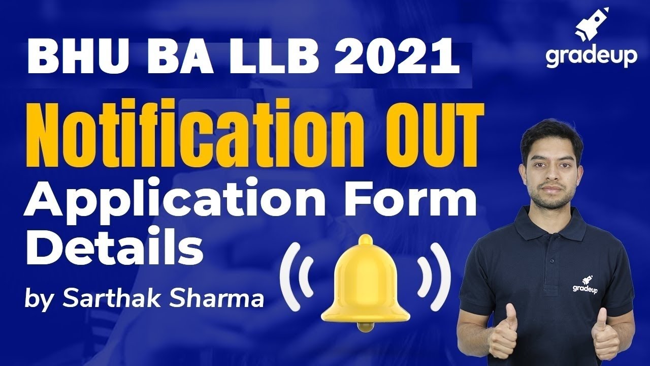 BHU BLAT 2021 Application Form Out!! BLAT 2021 Notification | Gradeup ...