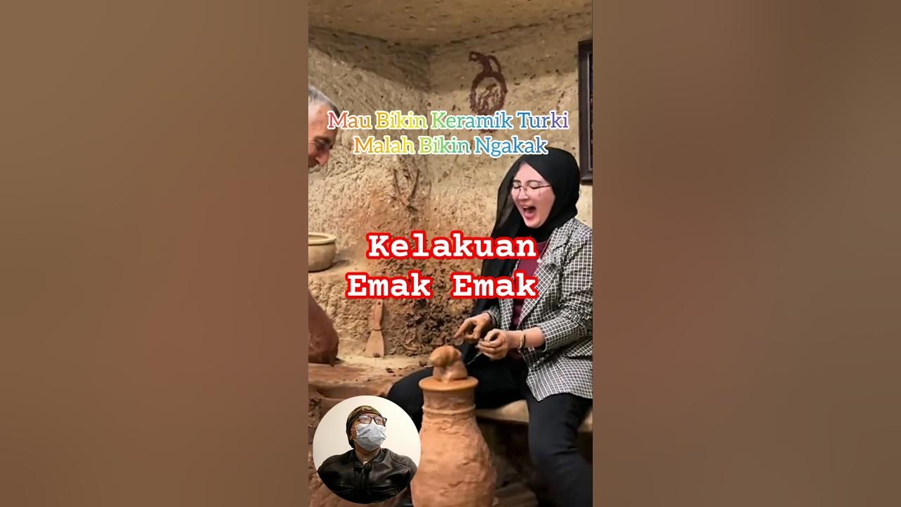 Kelakuan Emak Emak Mau Bikin Keramik Turki Malah Bikin Ngakak #BikinNgakak - YouTube