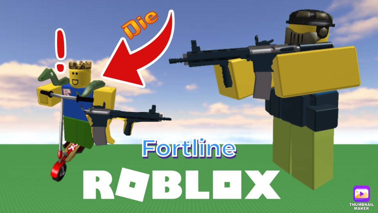 Roblox fortline gameplay - YouTube