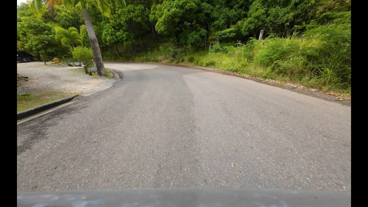 A drive through Fig Tree Drive, Antigua - YouTube