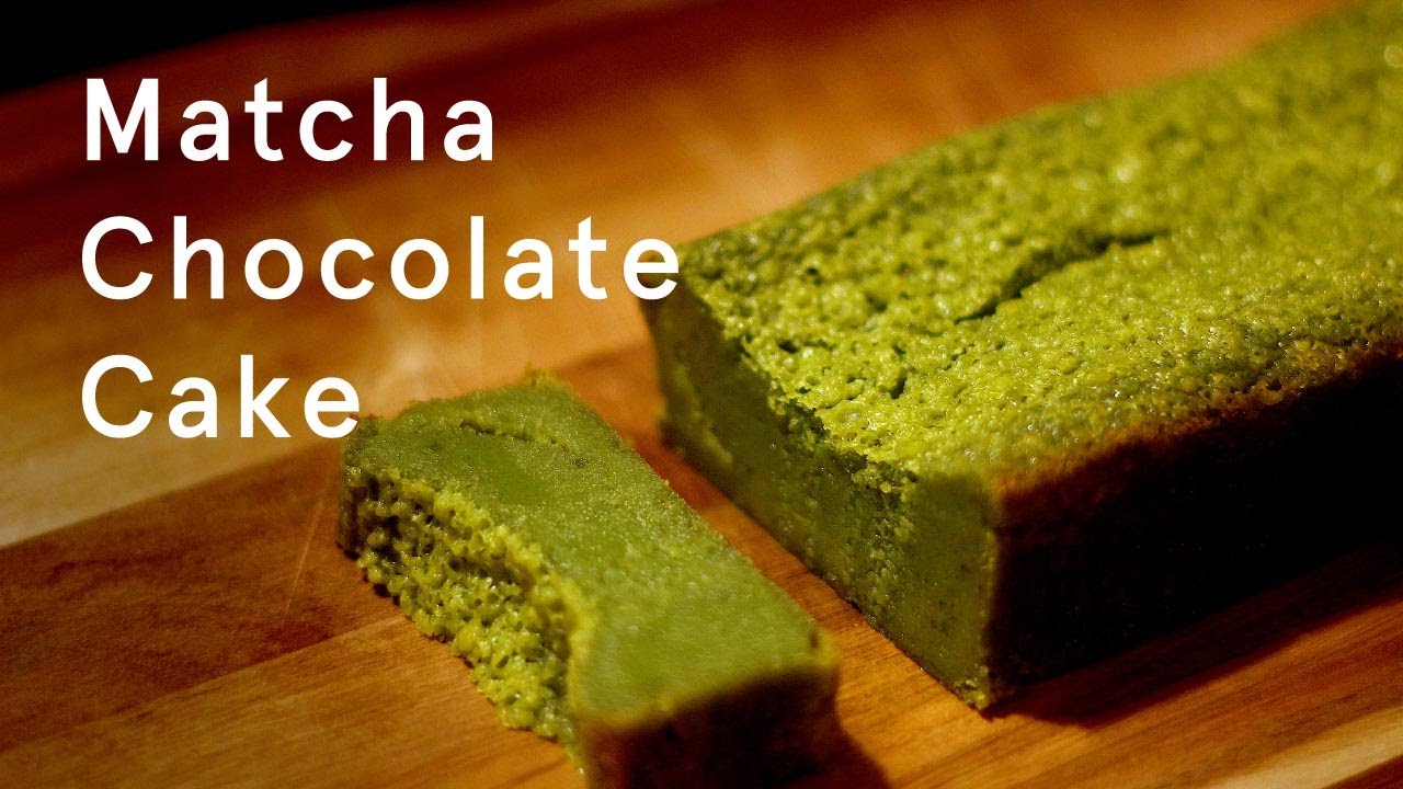 Rich & Moist | Beginner's Matcha Chocolate Cake | Japanese Recipes ...