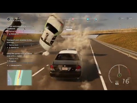 Police Simulator: Patrol Officers (PS4) - Brutal Accident + Pit ...