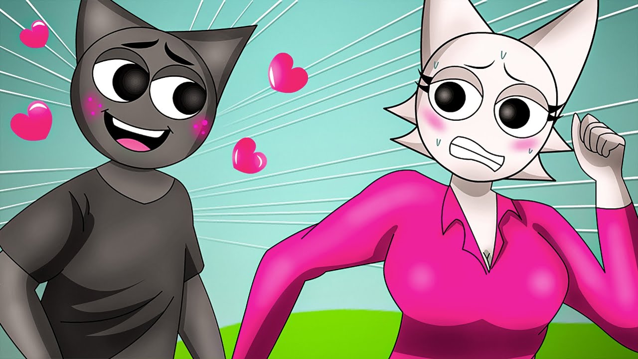 WENDA x GRAY Love Story Compilation | Sprunki Animation - YouTube