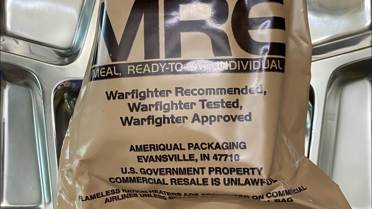 US MRE Menu 23 Pepperoni Pizza Dud the FRH Work???#mre #militaryrations ...