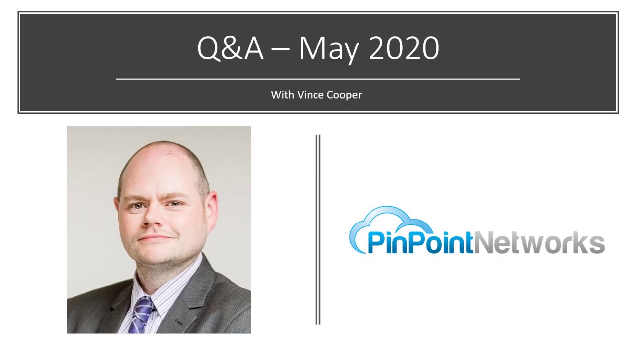 PinPoint Networks: Q&A - May 2020 - YouTube