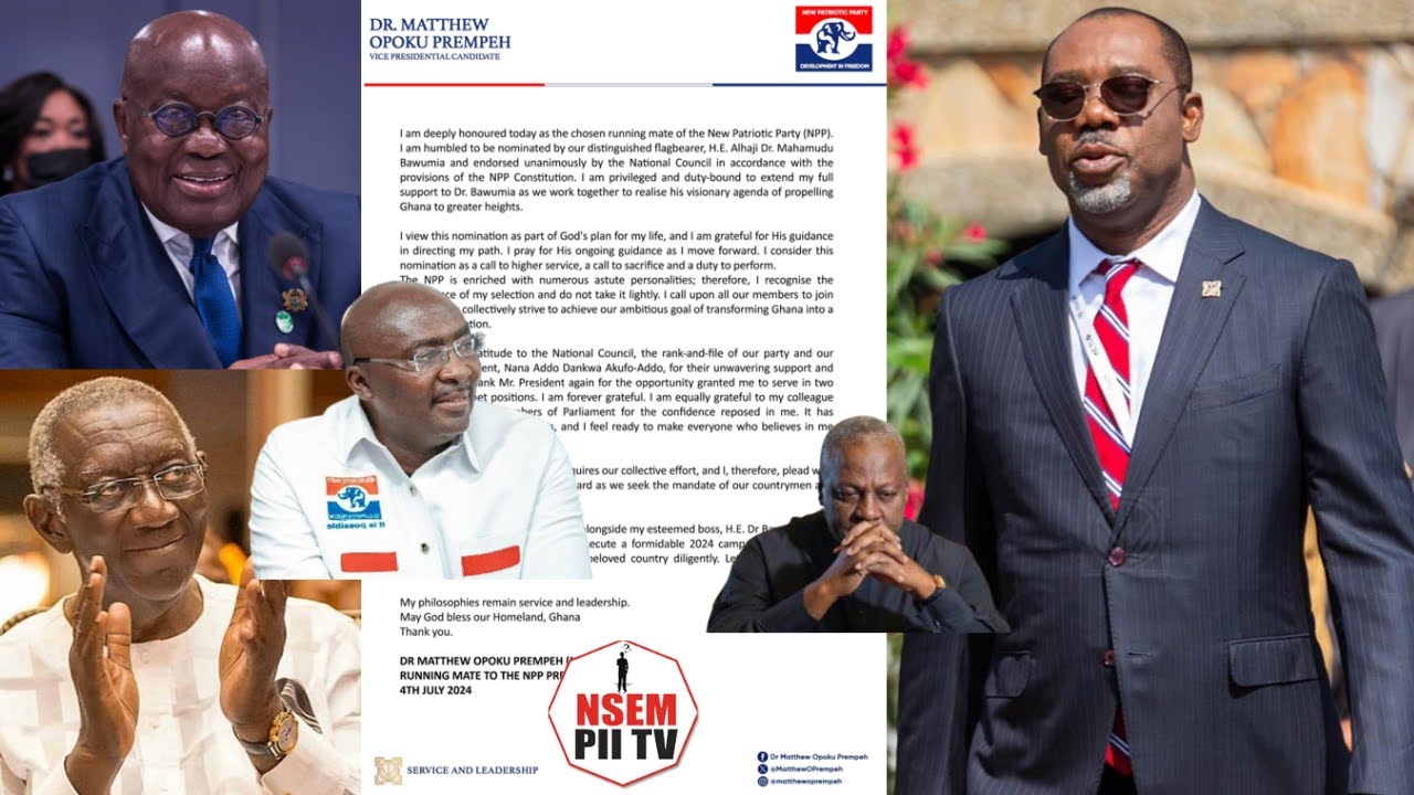 JUST IN: NAPO Releases Statement; Thanks Nana Addo & Kuffour As He ...