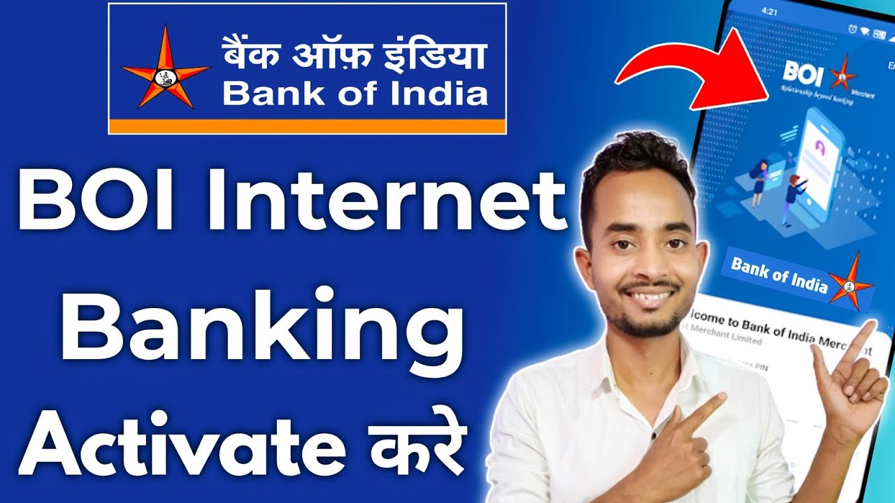 🛑 Bank Of India Net Banking Registration | How To Register Bank Of ...