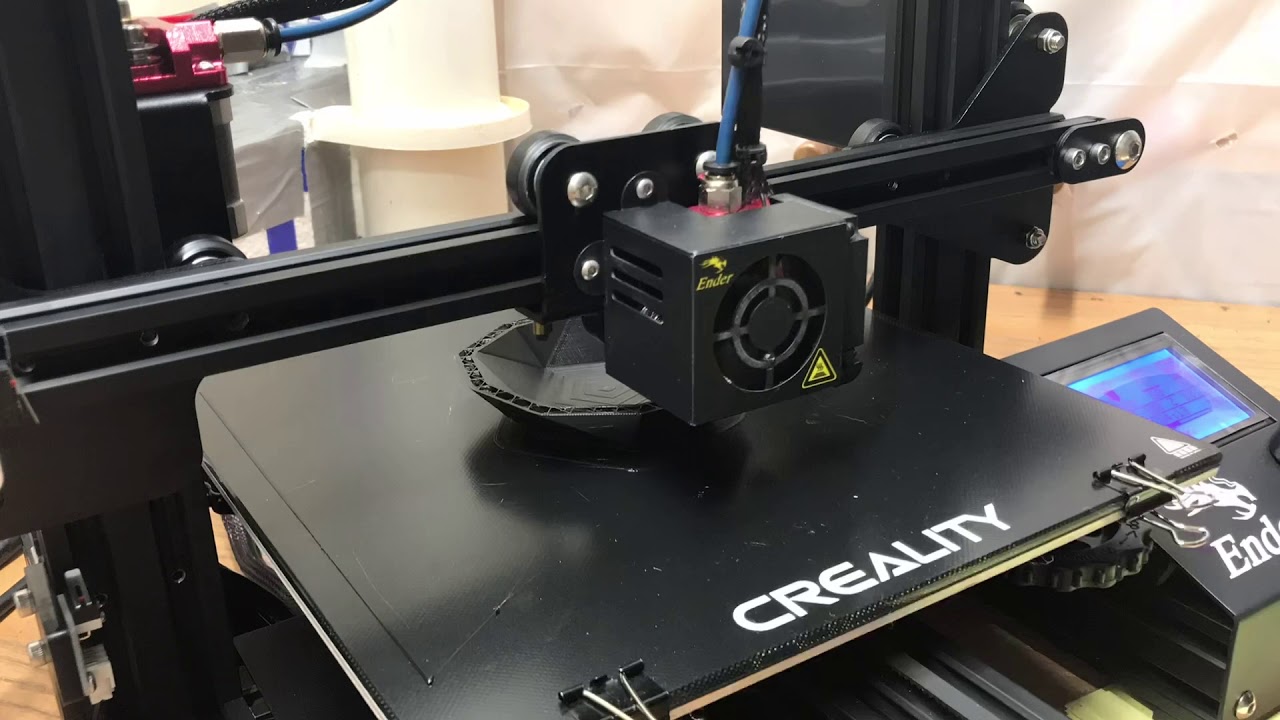 3D Printed Geometrical Flower pot on Creality Ender 3 Pro (Time-Lapse ...